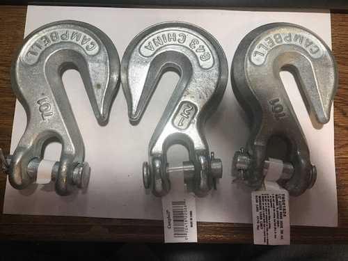 Campbell Chain Grab Hook 9200 Lbs Forged Steel 1/2" T9501824 Grade 43 ...