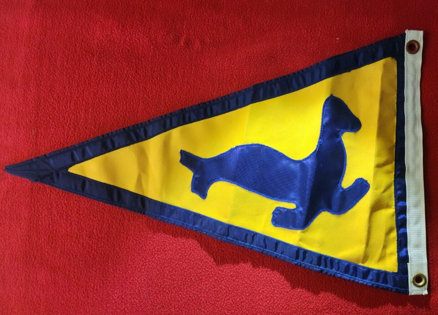 SAN FRANCISCO SEALS - Vintage Baseball Team Flag - Yellow / Blue | eBay