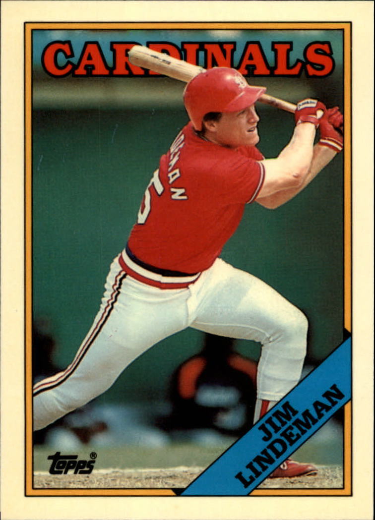 1988 (CARDINALS) Topps Tiffany #562 Jim Lindeman | eBay