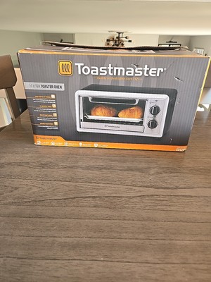 Toastmaster 4-Slice 10 Liter Toaster Oven 1000W Temp Control TM-104TR ...