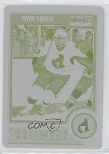 2014-15 O-Pee-Chee Platinum - Bobby Ryan #9 Printing Plate Yellow /1 ...