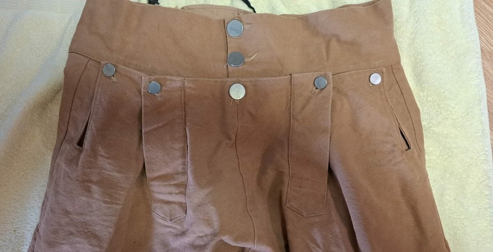 JAS Townsend Fall Front Knee Breeches Cotton Canvas - Reenactment ...