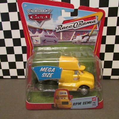 Disney/Pixar, Cars Movie Characters,"RPM Semi" (#12 ), Mattel N9757 ...