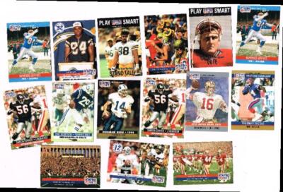 1990-1-2 Pro Set Football Card15 Cards Inc Ty Detmer & Joe Montana | eBay