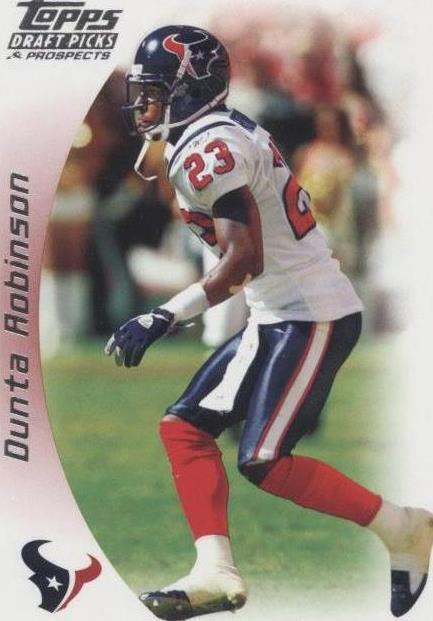 2005 Topps Draft Picks & Prospects - Dunta Robinson #103 for sale ...