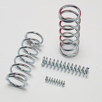 Druckfeder, feder, Federstahl DIN 2095 verzinkt, Ferderstahldraht (1-VS ...