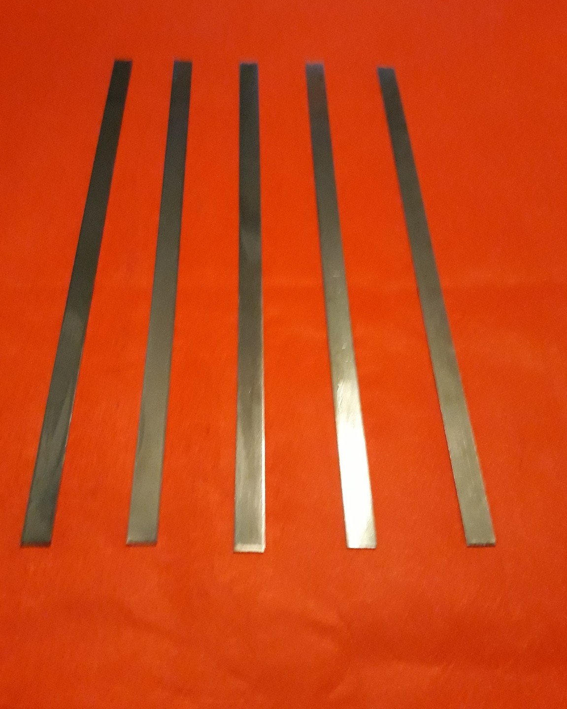 Spring steel strip Spring band steel 18.00mm x1.2mm X 450mm CS95 carbon ...