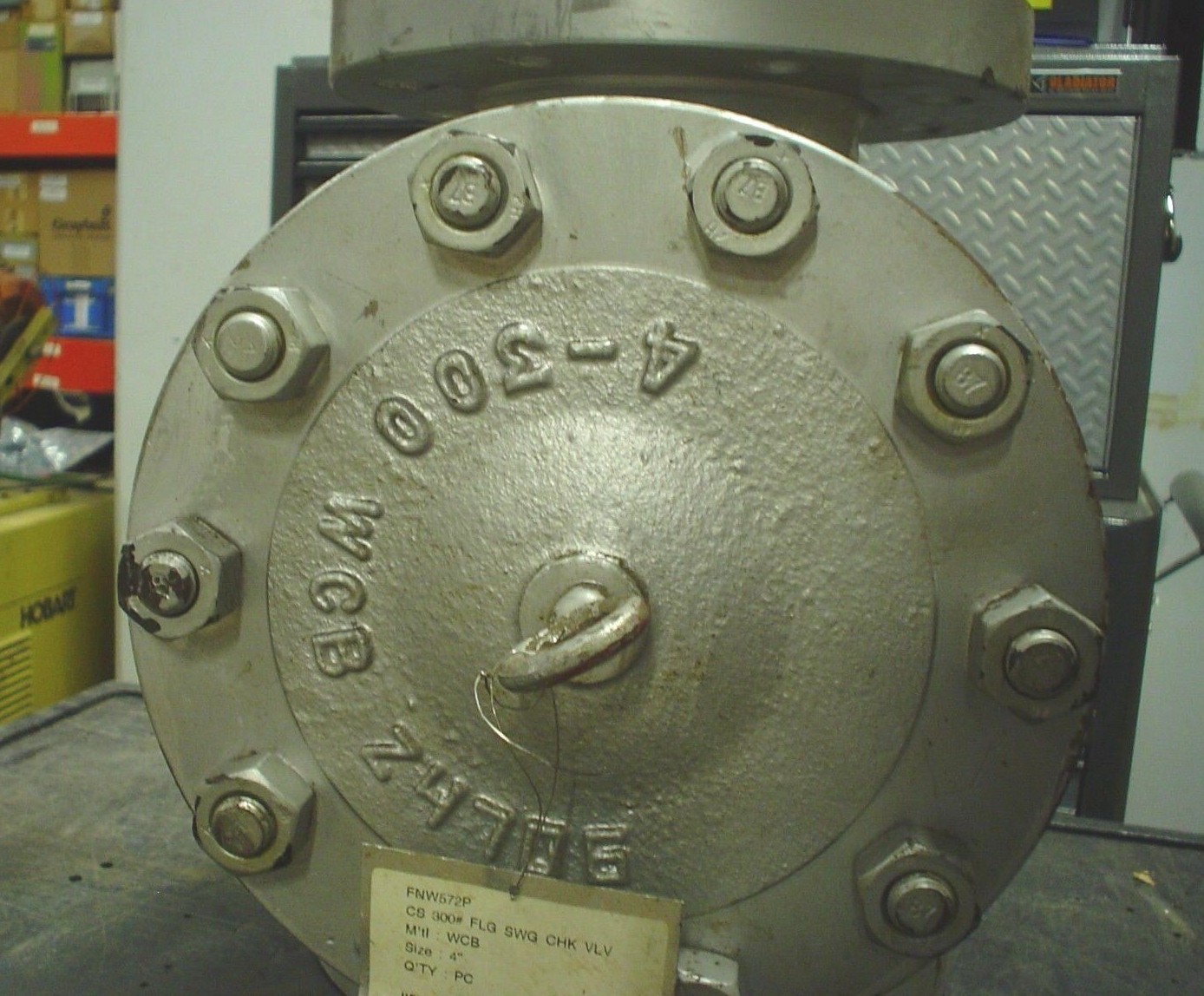 FNW Valve 4-300 WCB Z47O6 Check Valve 4" Class 300 | eBay