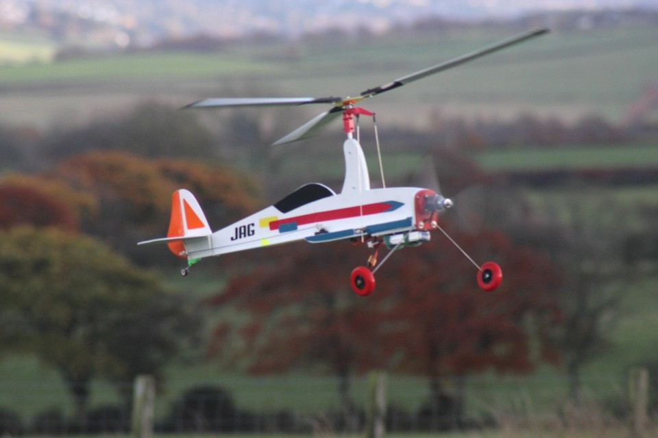 JAG Autogyro by John Keats - RC Model Autogyro ~ Laser-cut balsa/ply ...