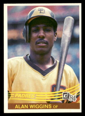 Alan Wiggins 1984 Donruss Card #568 San Diego Padres | eBay