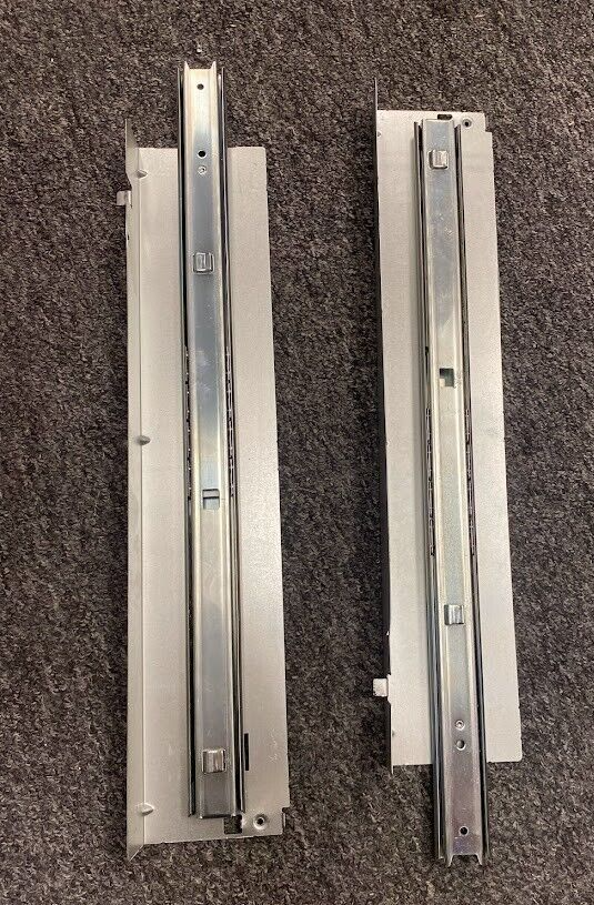 KitchenAid Range Drawer Slide Rail Set WPW10441804, WPW10441805 For ...