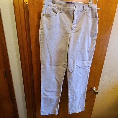 Gloria Vanderbilt Amanda Stretch Classic Fit Straight Leg, Size 12 ...