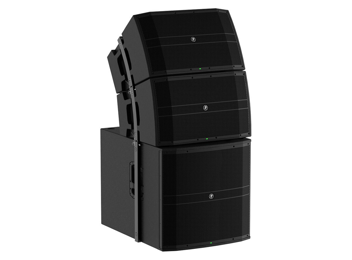 Mackie DRM12A 12" 2000 Watt Active/Powered Line Array Speaker Module ...