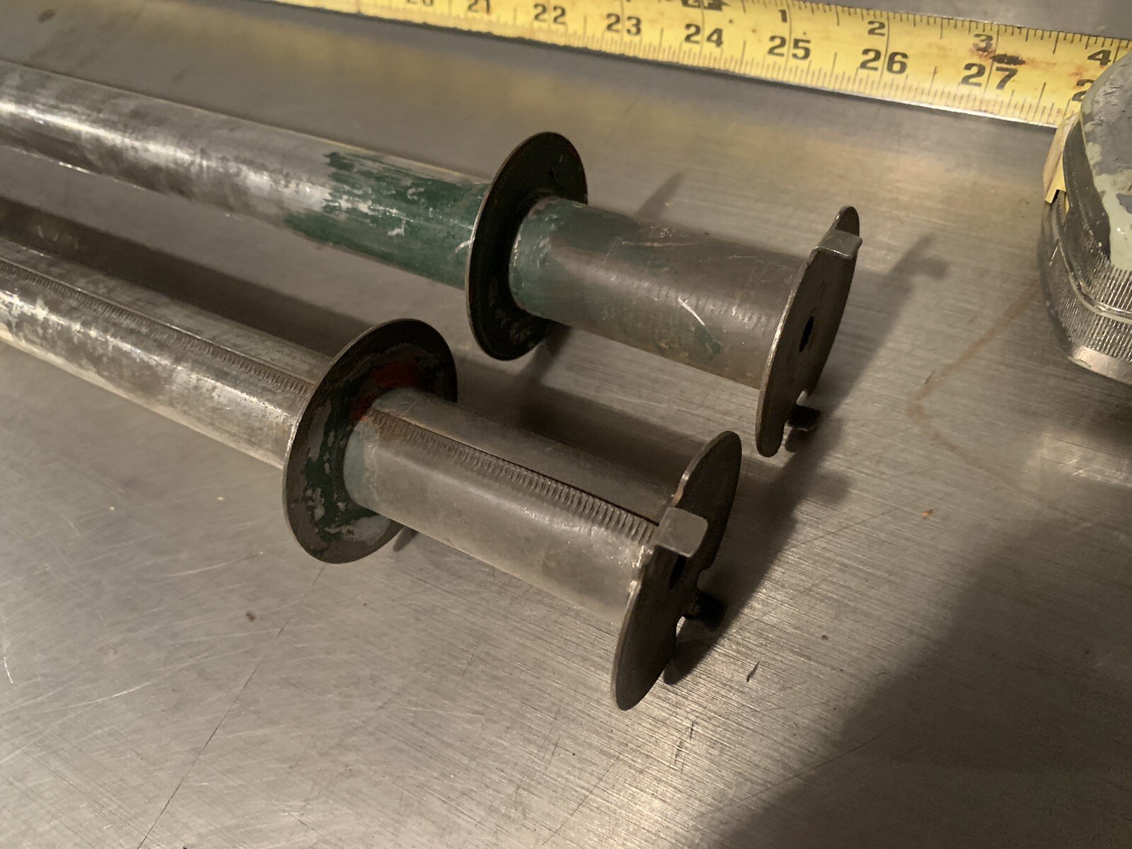 PAIR AUTHENTIC HARD TO FIND NYC SUBWAY MTA TRANSIT METAL ROLL SIGN ...