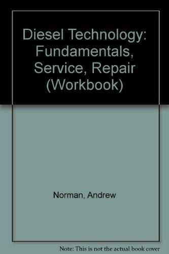 Diesel Technology: Fundamentals, Service, Repair (Workbook) - Paperback ...