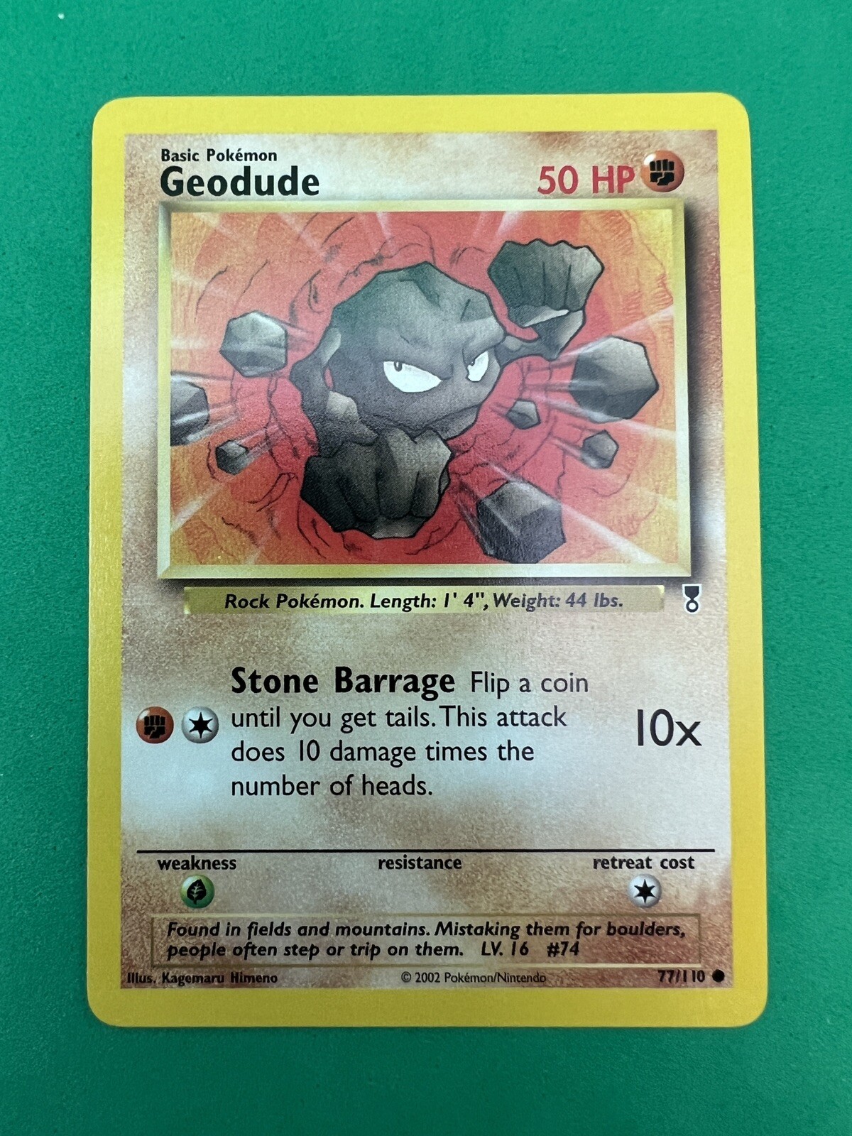 Geodude - 77/110- Legendary Collection - Common - Pokemon Card - NM | eBay