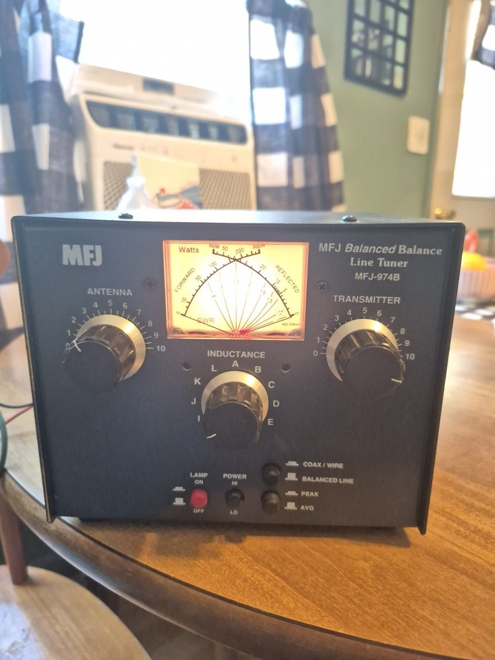 MFJ 974B Balanced Line Tuner | eBay