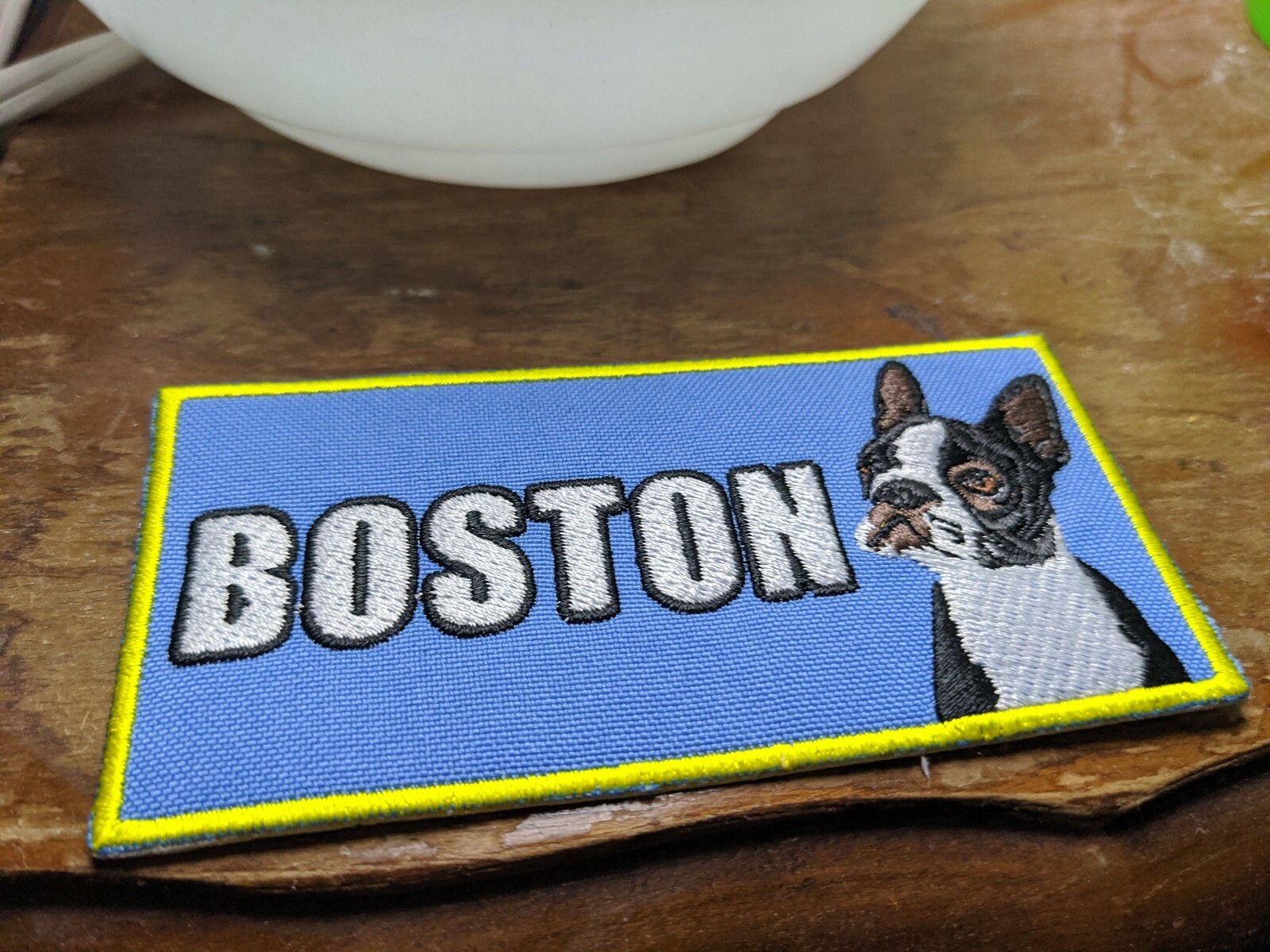 Boston terrier Patch | eBay