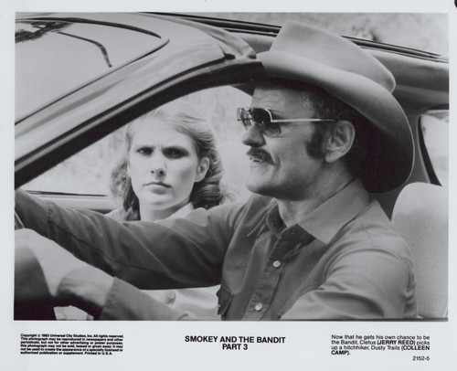 Smokey and the Bandit Part 3 RARE 1983 Colleen Camp Car Scene Movie ...