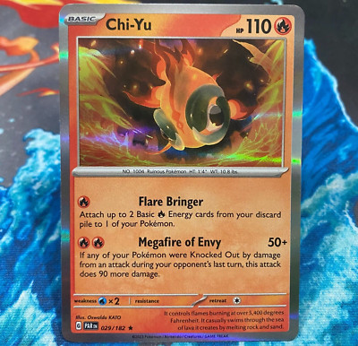 Chi-Yu Holo Rare Pokemon Card Paradox Rift 029/182 NM | eBay