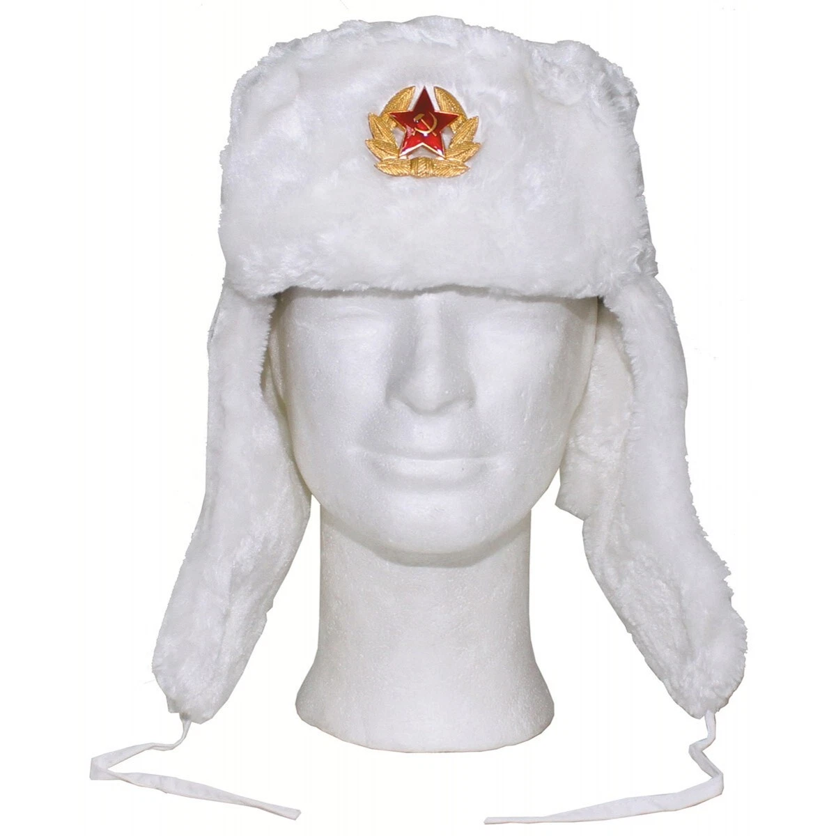 White Russian Winter Hat