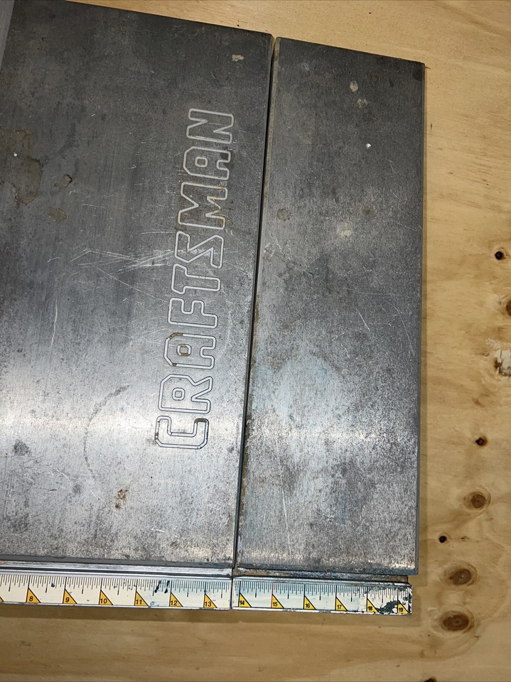 Genuine Craftsman Table Saw Model 137.248840 Table Top w/Extensions ...