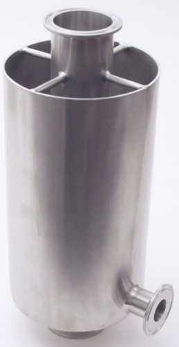 Sleeved Material Column | Tri Clamp 2 inch x 12 & TC 1 in Drain SS304 ...
