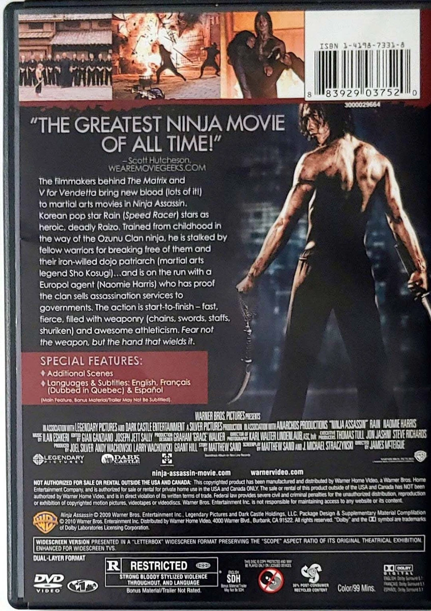 Rain Ninja Assassin Body