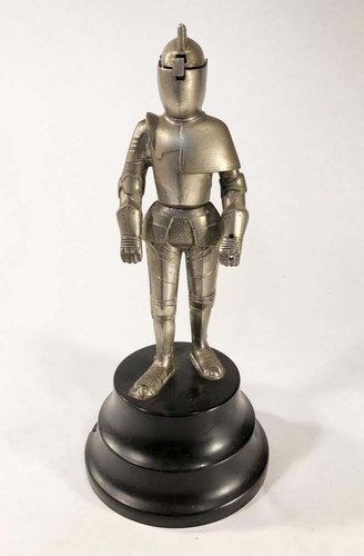Vintage Knight in Armor Table Lighter Music Box - BD | eBay