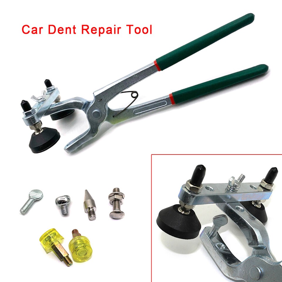 Paintless Dent Repair Pliers Auto Body Repair Kit Car Fender Edge ...