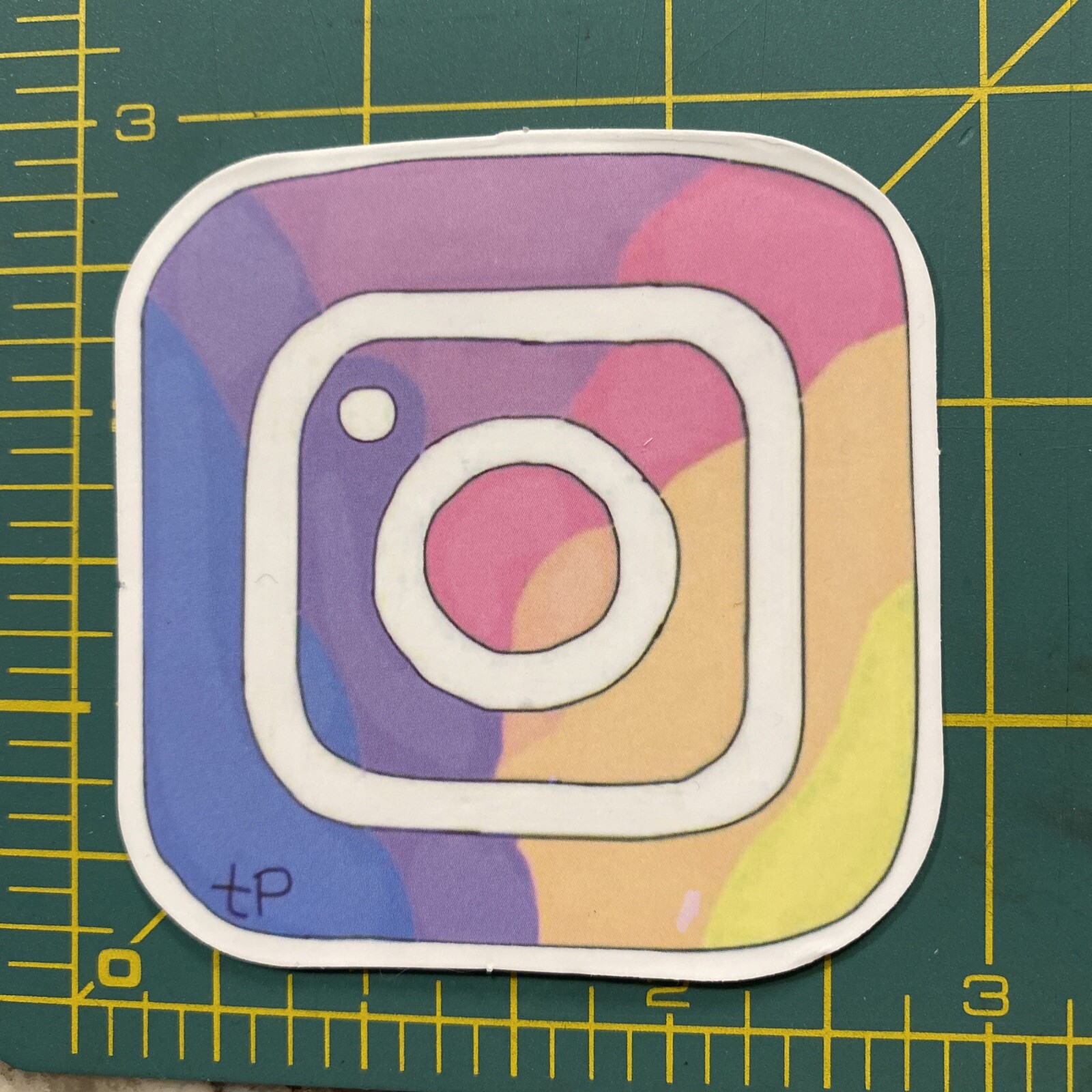 Instagram Logo Decal Sticker Laptop Car Skateboard Stickers IG | eBay