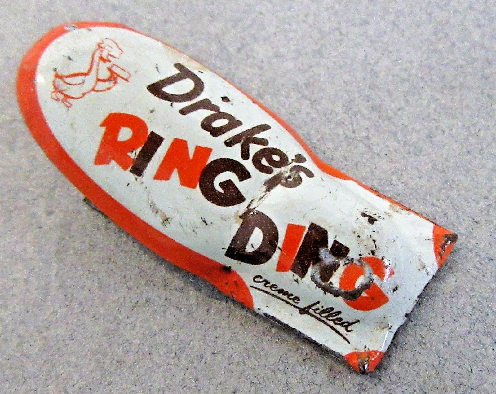 older DRAKE'S RING DING advertising premium tin clicker cricket MADE ...