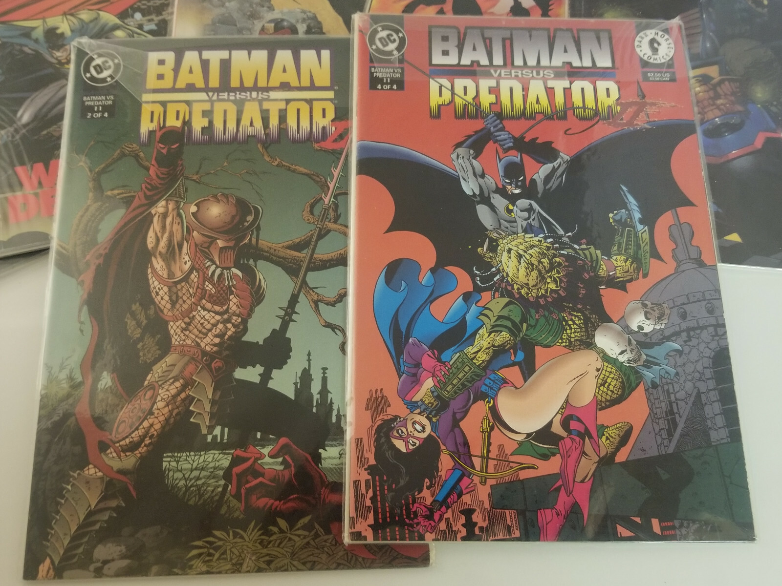DC Batman - 2 Spawn, 3 Judge Dredd & 4 Predator Dark Horse Comics - 9 ...
