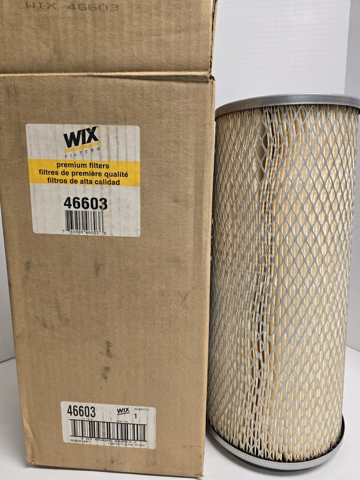 WIX 46603 - Air filter cross reference