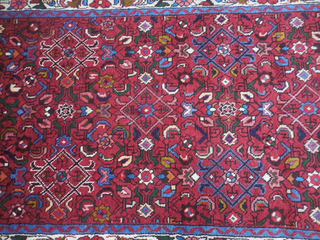 Authentic Vintage Turkish Rug,Geometric Adana Turkish Rug 3.5x10.4 Ft ...