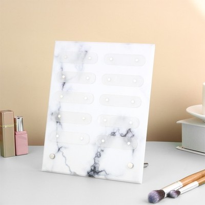 Detachable Nail Sample Display Stand Marble Pattern Nail Color Chart ...