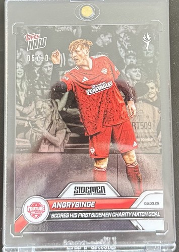 Sidemen Charity Topps Cards - Angry Ginge Rare #5/10 | eBay UK