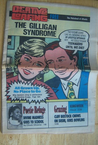1990 Creative Loafing Newspaper Magazine January 13 The Pulsebeat of ...