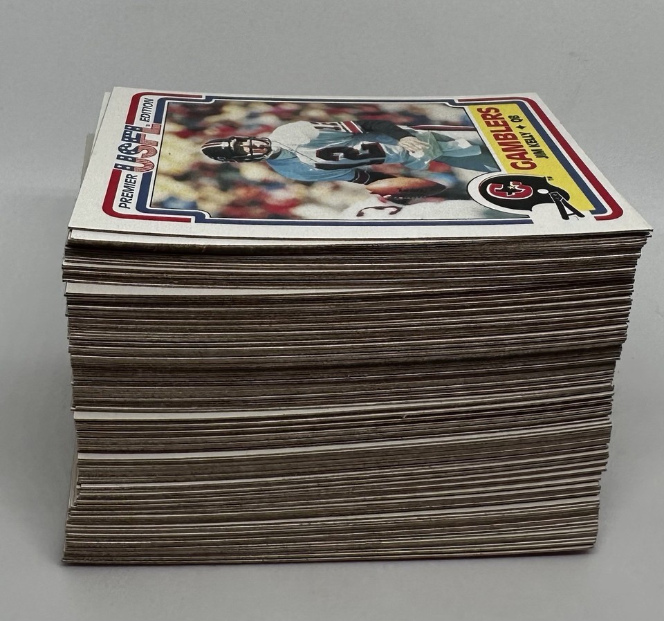 1984 USFL COMPLETE SET OF (132) NO BOX | eBay