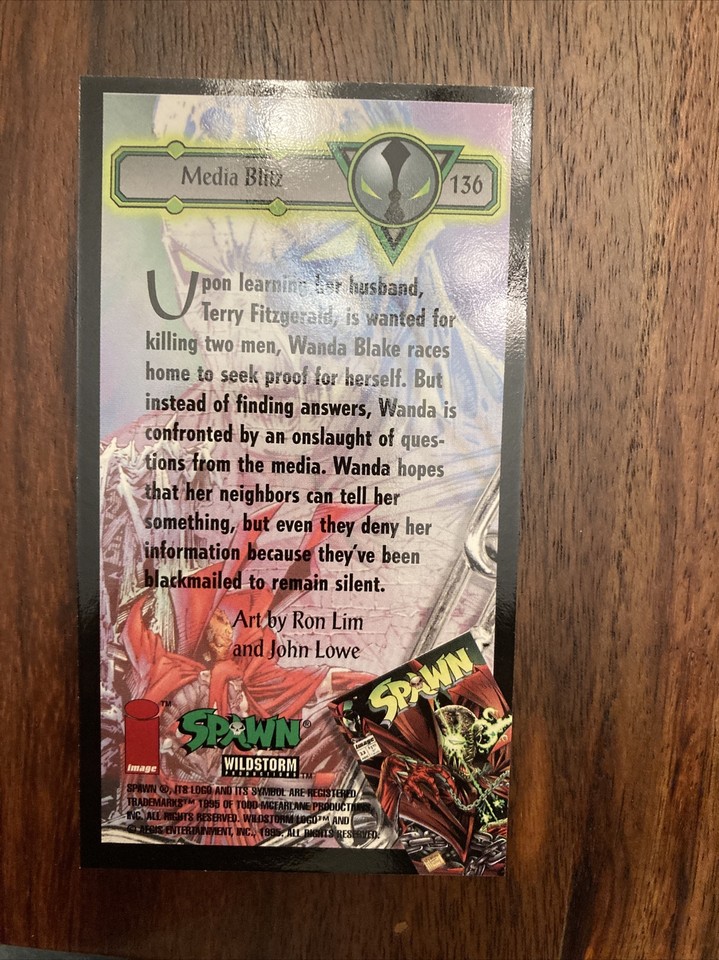 Spawn Wildstorm Trading Card #136 (1X) 1995 | eBay