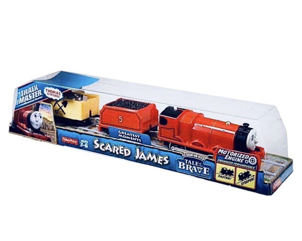 Thomas & Friends TrackMaster Motorized Scared James Tales of the Brave ...