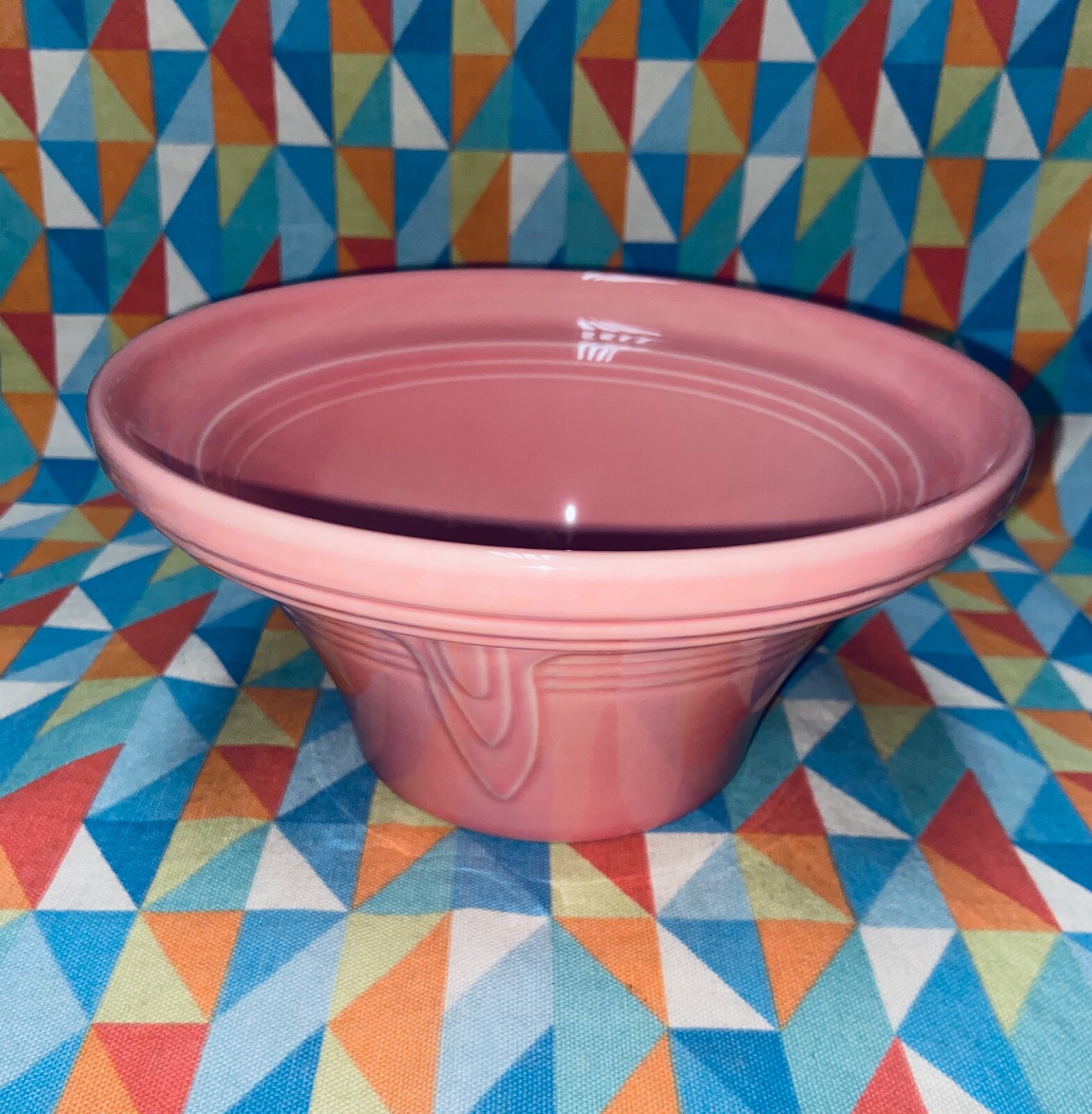 NEW FIESTA Peony Pink Hostess Serving Bowl 41 ounce FIESTAWARE free ...