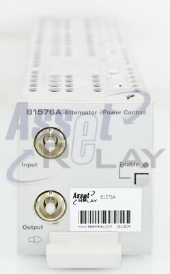 Agilent HP 81576A Variable Optical Attenuator Module SMF Calibrated | eBay