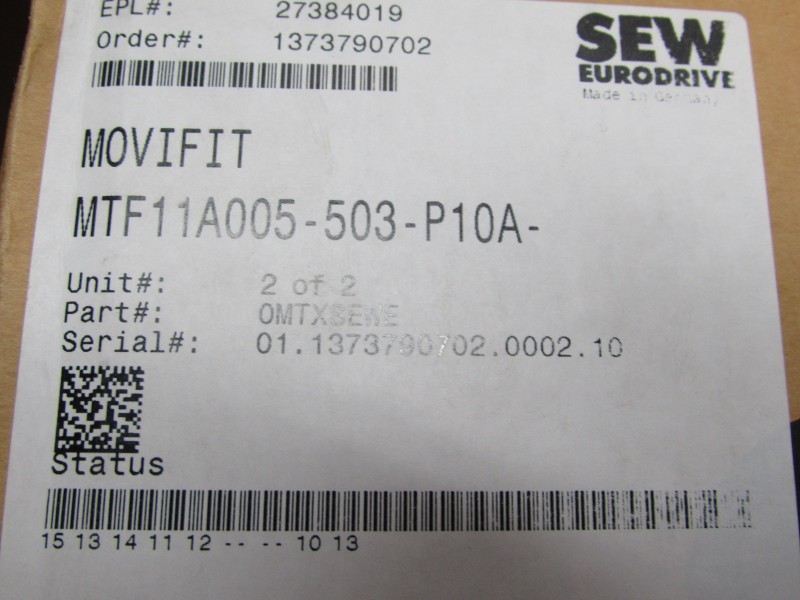SEW Movifit MTF11A005-503-P10A Elektronikbox UNBENUTZT OVP | eBay.de
