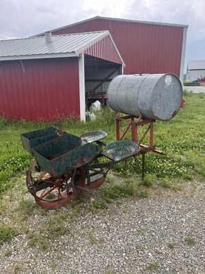 Used one row Mechanical Transplanter Vegetable Transplanter | eBay