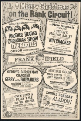 1965 Another Beatles Christmas Show Gerry & the Pacemakers etc Rank UK ...