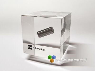 Acrylic Element cube - Beryllium Be - 50mm | eBay