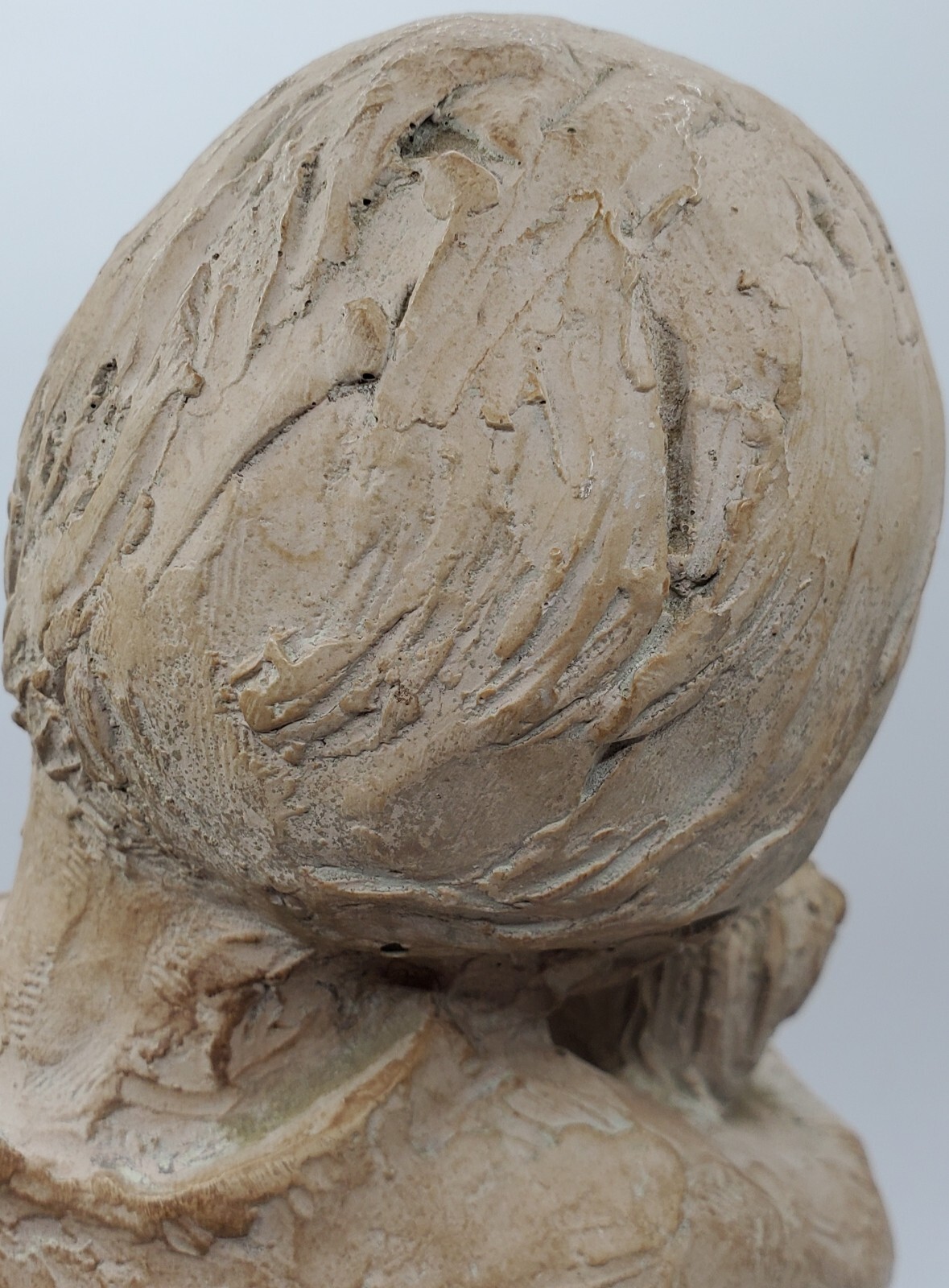 Sad Eyes Dee Crowley Austin Sculpture 1972 Little Boy & His Shaggy ...