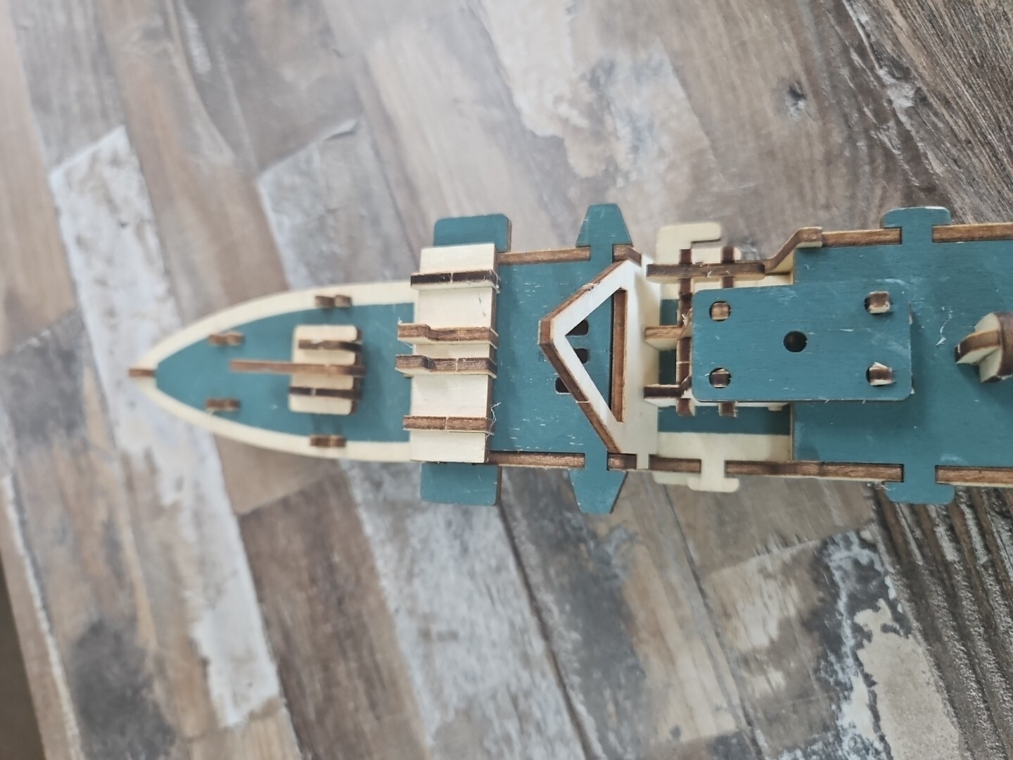 Hand Made Wood Wooden USS USA Navy Ship 171 Military Woodwork USA Made ...