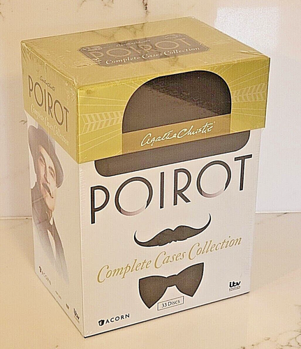 Agatha Christies Poirot: Complete Cases Collection (33-DVD Disc Set ...